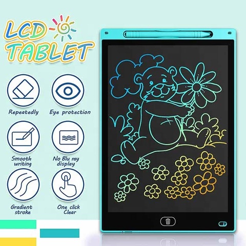 Buy 12 Inch Lcd Writing Tablet Graphics Drawing Board Kids Erasable ...