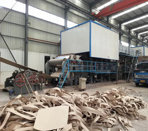 Buy 1575-4800mm 5-60 Tons Per Day Packing Paper Machine from Qinyang ...