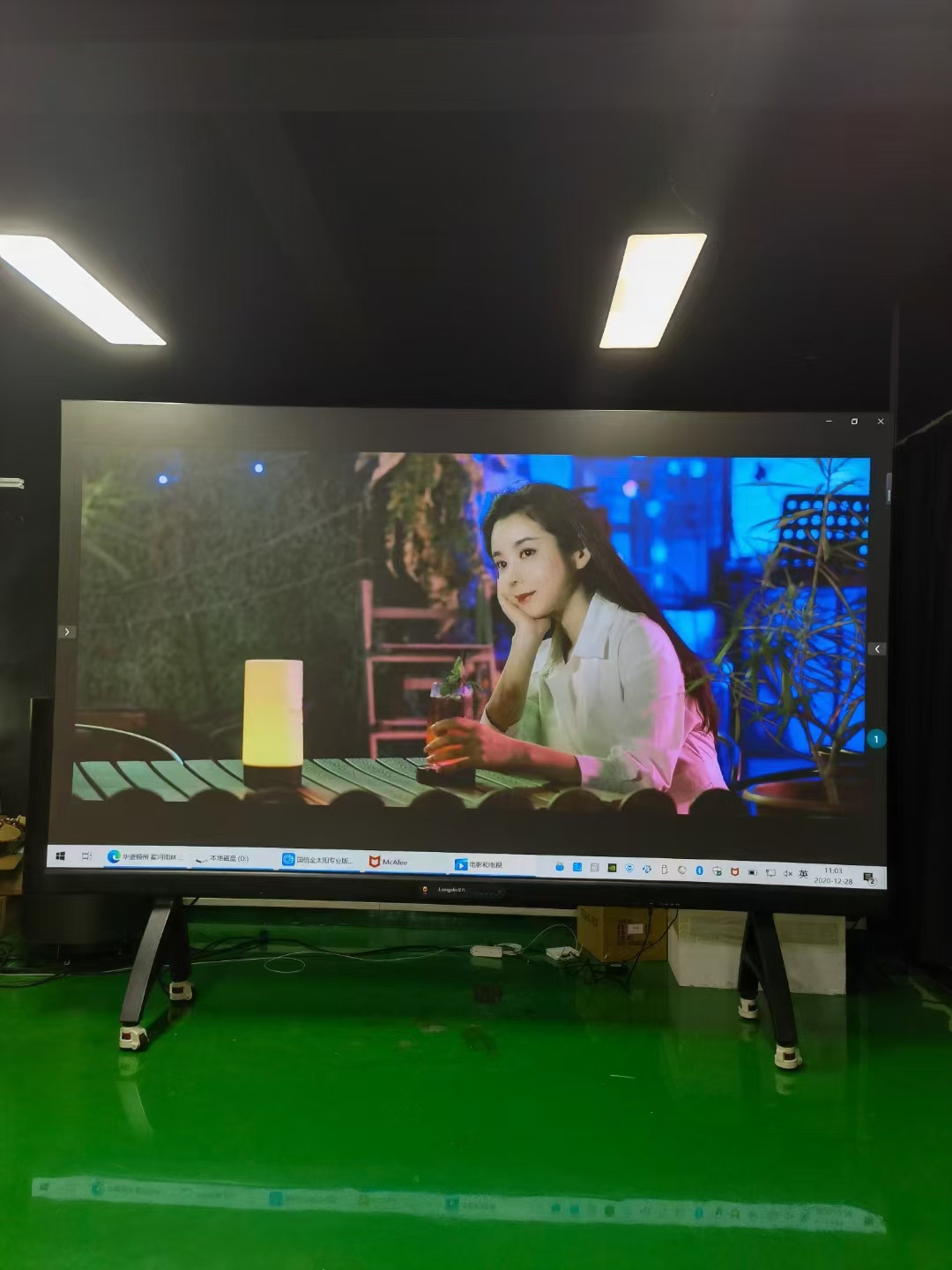 Buy 2k/4k Hd Led Tv Panel 135" 163" 216" Big Led Tv Screen Intelligent ...