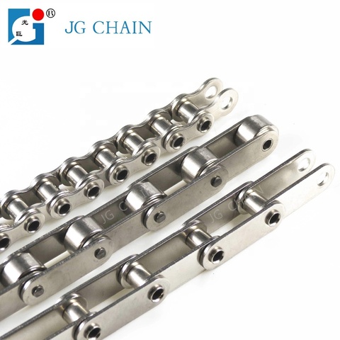 Buy 304 Grade Standard Stainless Steel Roller Chain Hollow Pin Chain 08 ...