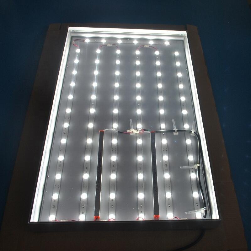 Buy 36x48 24x36 27x40 Double Sided Led Backlit Light Box, Frameless ...