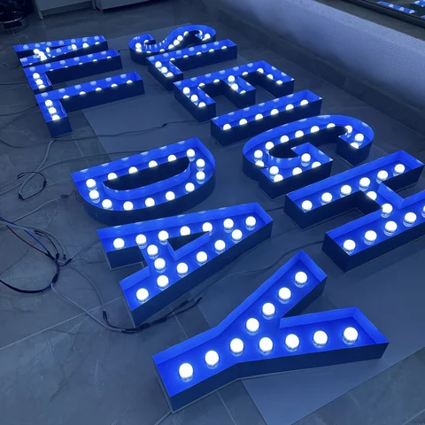 Buy Acrylic Light Up Logo 3d Led Backlit Letter Sign Light Up Shop Sign ...