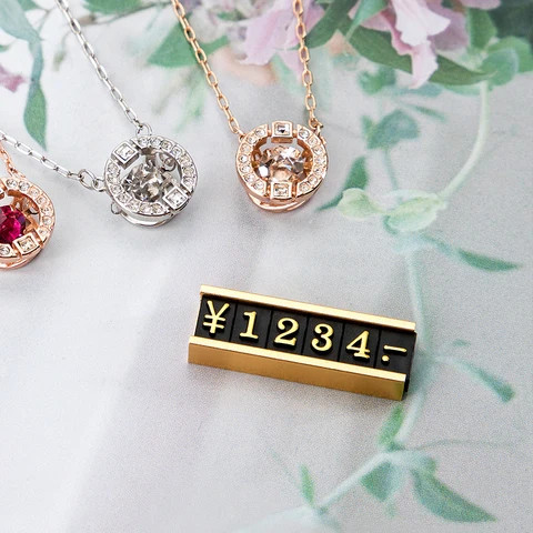 Buy Adjustable Price Cube Dollar Number Letter Pricing Label Stand ...