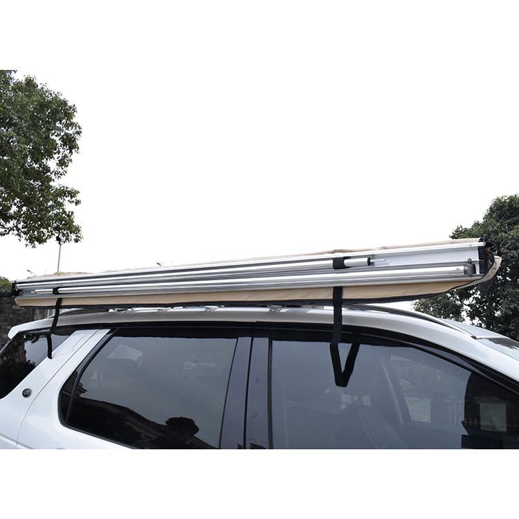 Buy Aluminum 4x4 Flat Retractable Roof Car Side Awning Rooftop With ...