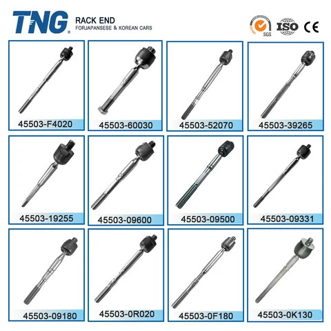 Buy Aluminum Tie Rod Ball Joint Rihgt Left Rack End Outer Inner Tie Rod ...
