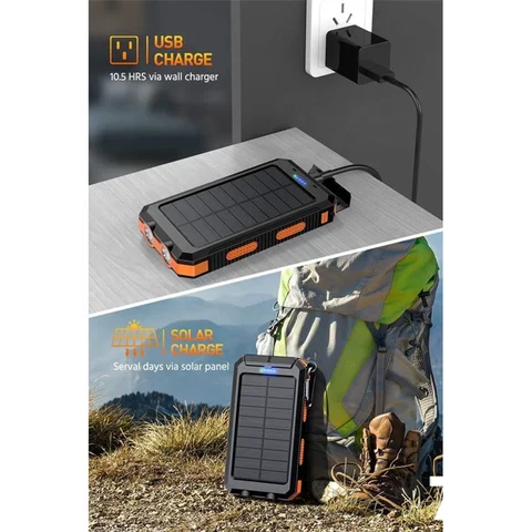 Buy Amazons Trending Solar Power Bank 20000mah External Battery Pack ...