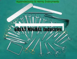 Buy Appendectomy And Hernia Surgical Instruments Set 74 Pcs Medical ...