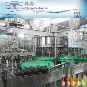 Buy Automatic 8000bph Polymer Star Wheel Glass Bottle Filling Machine ...