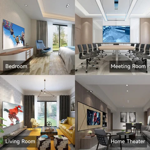 Buy Brand New 100 Inch Ultra Short Throw 3d Alr 90% Fresnel 4k Cinema ...