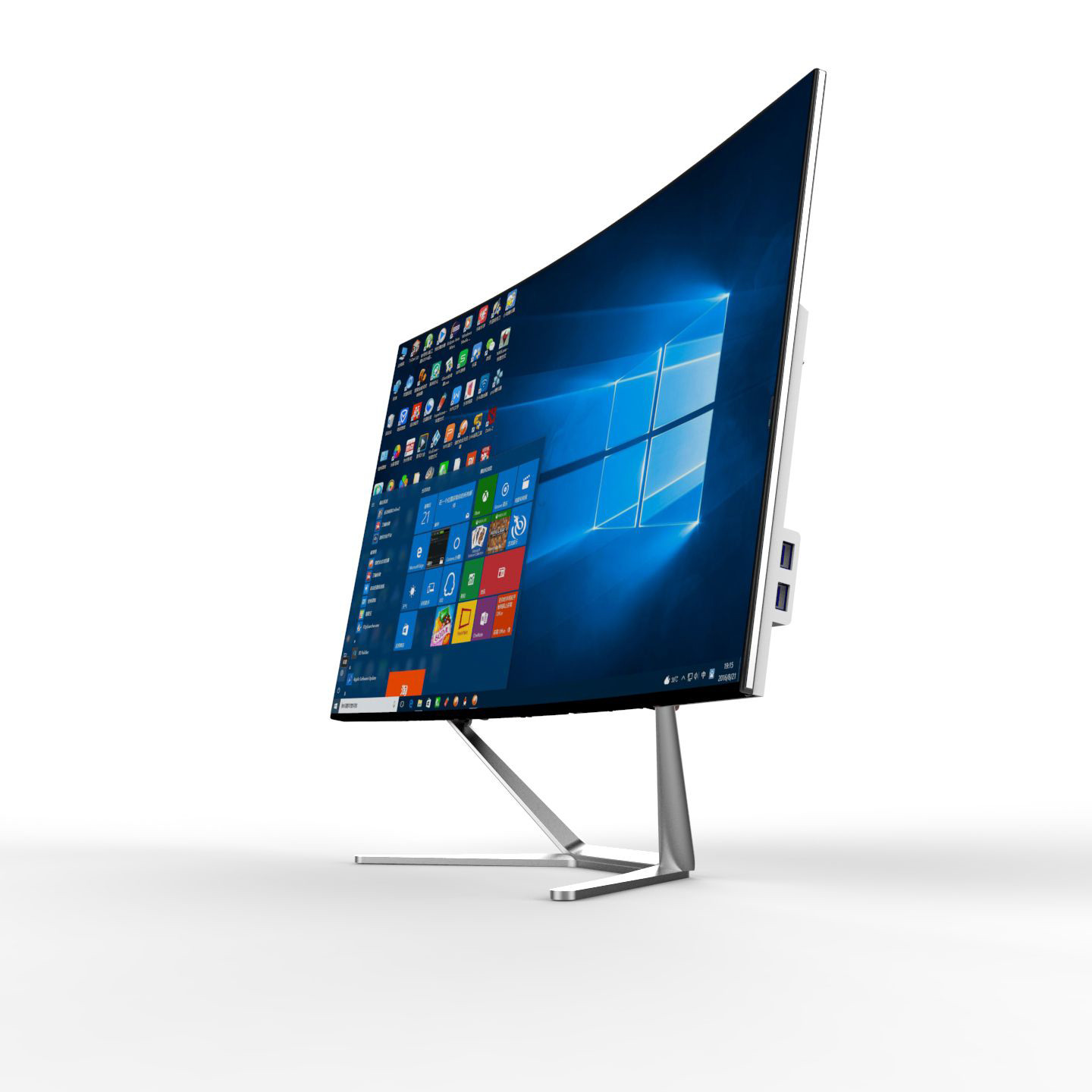 Buy Cheap All In One Pc Curved Screen 27 Inch Monoblock Office All In ...