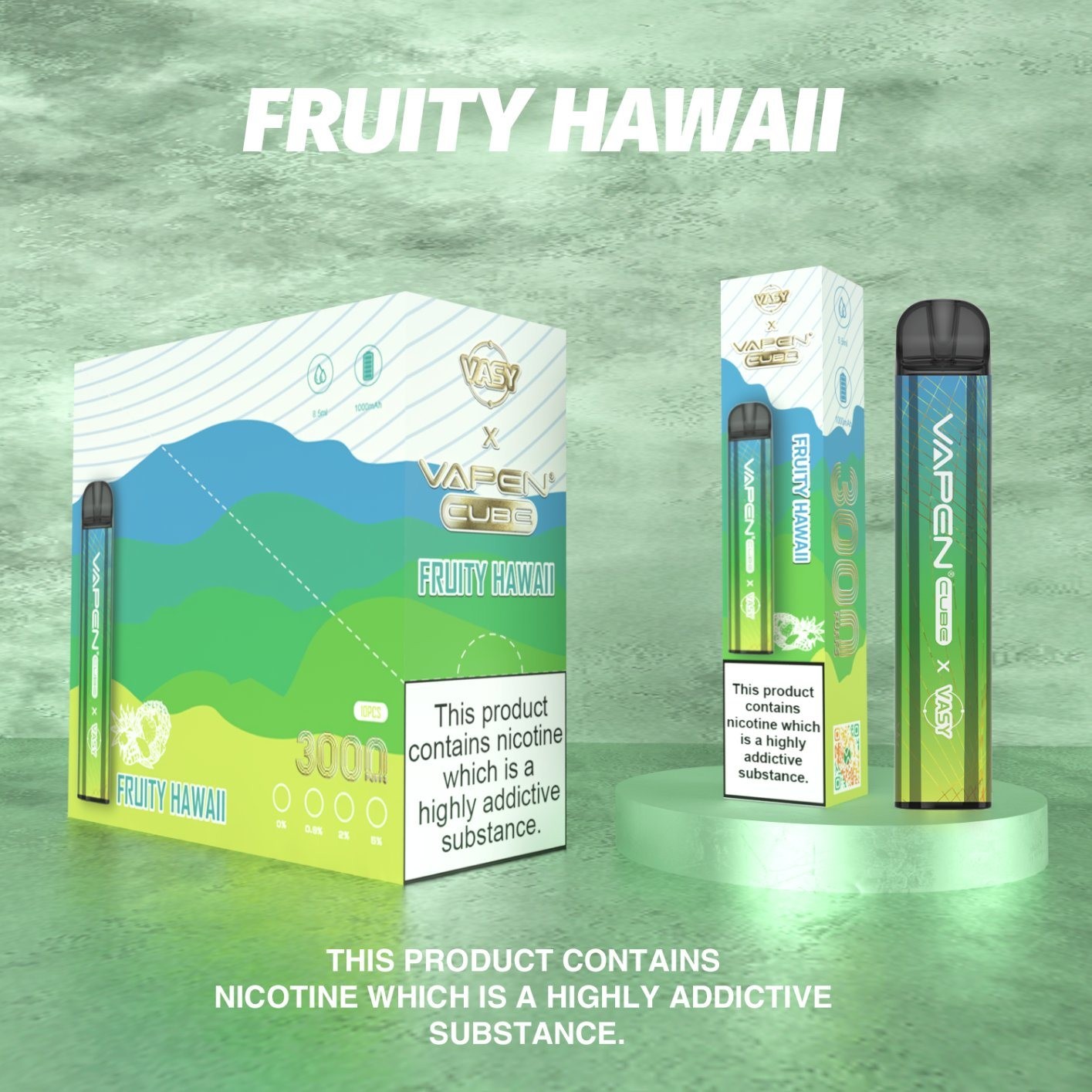 Buy Crazy Selling Vapen Cube Disposable Vape Pen 3000 Puffs Wholesale