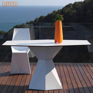 Buy Glass Fiber Dining Table For Restaurant Architech Design Furniture ...