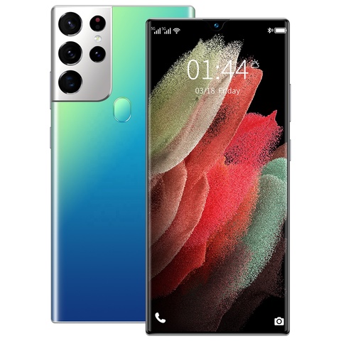 Buy Global Version 6.9inch Screen S21u Smartphone 16gb + 512gb Full ...