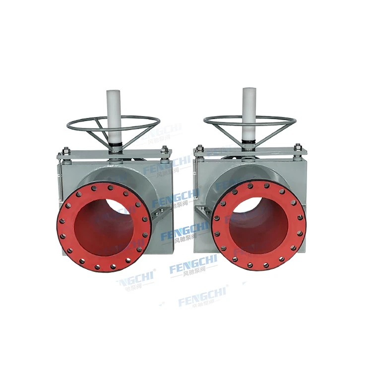 Buy Gray Heavy Manual Pinch Valve Rubber Pinch Valve from Anhui Fengchi ...