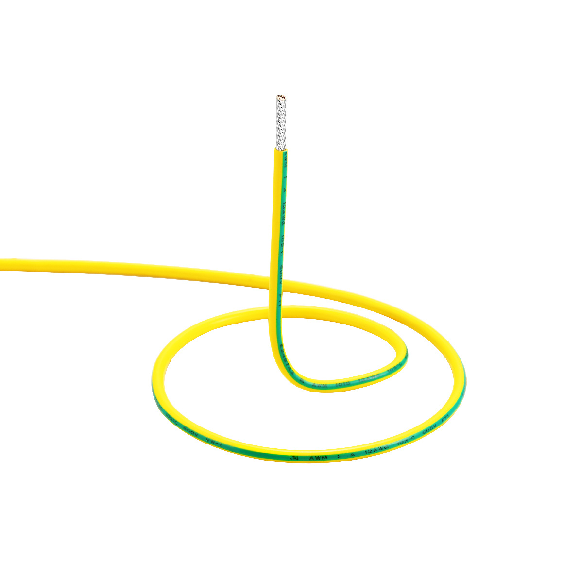 Buy Green Color Pvc Insulation Wires 26awg 7/0.16 80 Degree Wires from ...