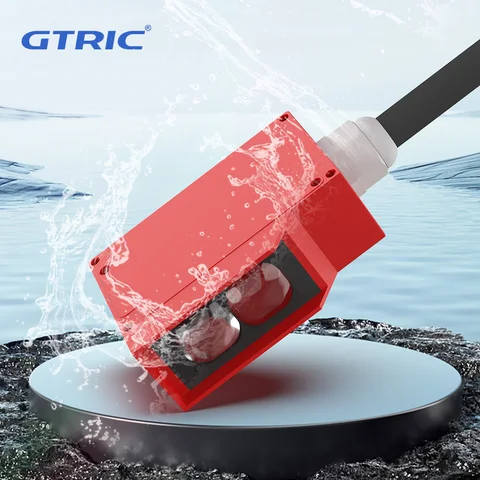 Buy Gtric Square Photo Infrared Sensor Reflector 10m Distance 24-240v ...