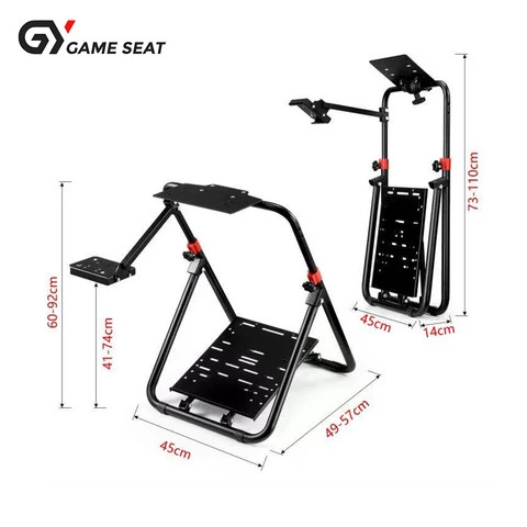 Buy Gy009 High Quality Car Simulator Driving Racing Wheel Stand ...