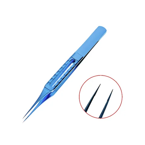 Buy Hair Transplant Titanium Forceps 11.5cm Hair Transplant Forceps ...