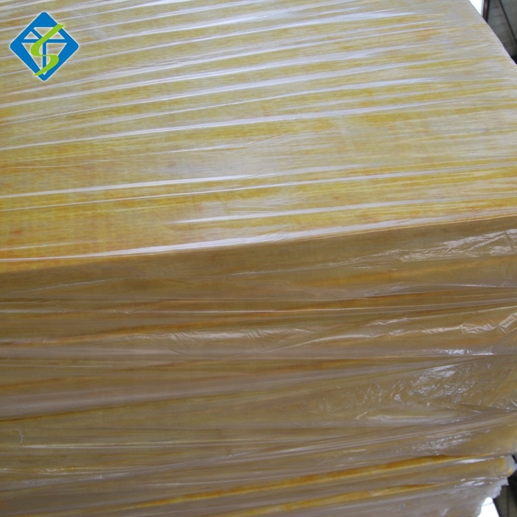 Buy Heat Insulation Fireproofing High Density Glass Fiber Wool Board ...