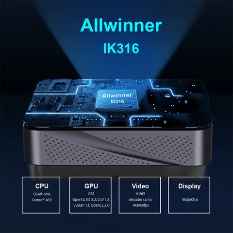 Buy I96king Set-top Box Tv 2+16gb 4k Hd 2.4g+5g Dual-wifi Android10 Box ...