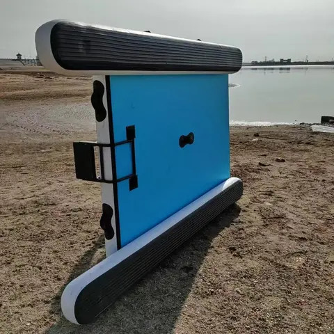 Buy Inflatable Floating Platform Fishing Magic Carpet Scattering Boat ...