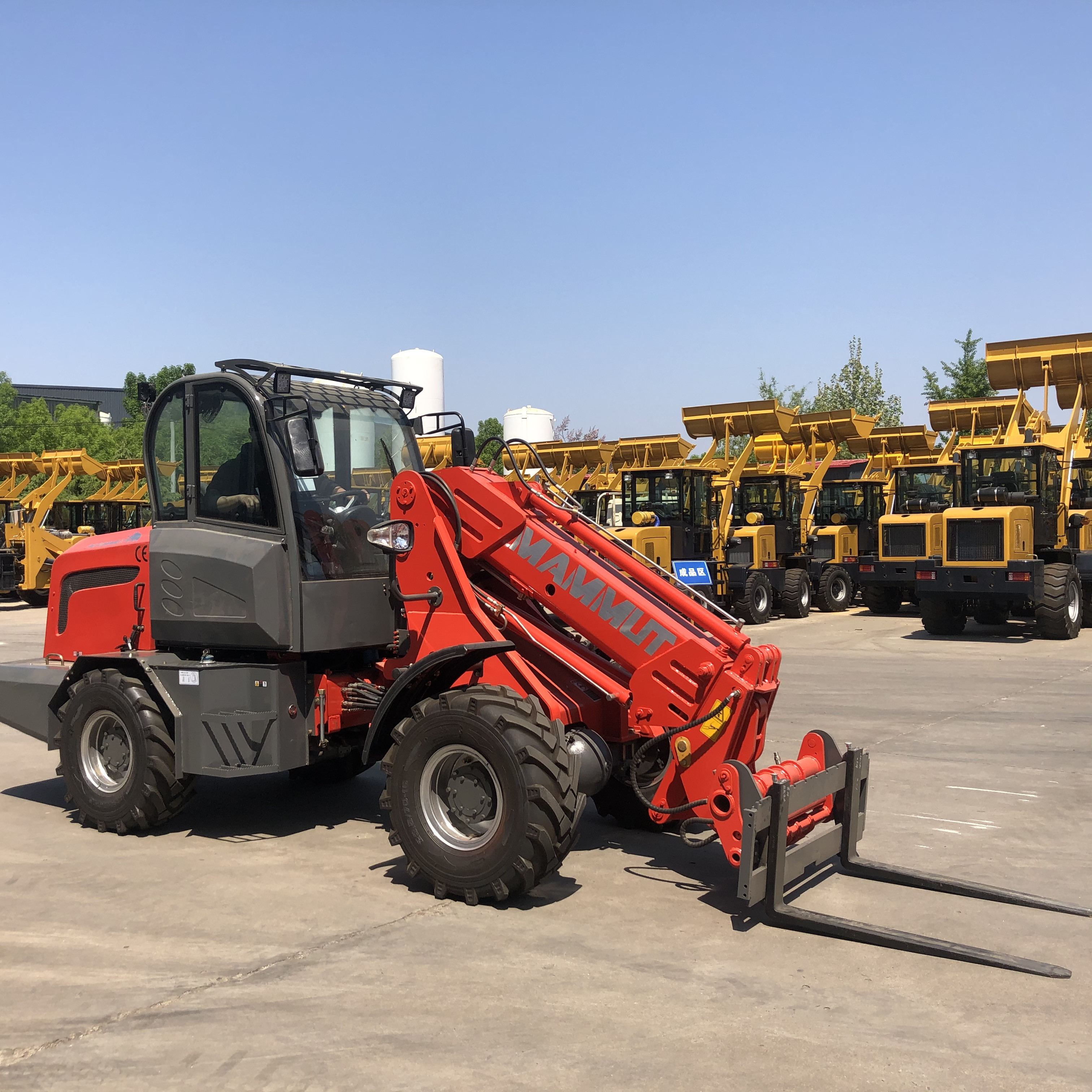 Buy Mammut New Product T1800 Telescopic Wheel Loader For Farm,forest ...