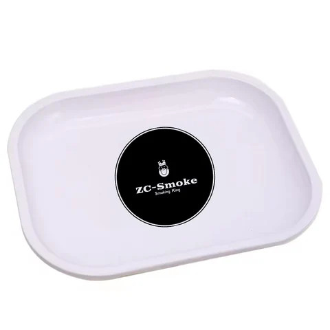 Buy Many Sizes Portable Custom Logo Tinplate Trays Smoking Multi ...