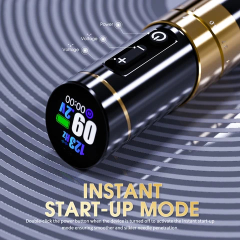 Buy Mast Flip 3 Aircraft Aluminum Adjustable Stroke 2.4-4.2mm Tattoo ...