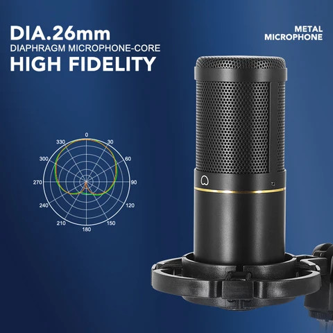 Buy Microphone Uad Mini Usb External Music Professional Recording ...