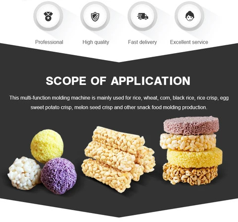 Buy Multifunctional Cereal Roller Round Sesam Bar Crunchy Glutinous ...