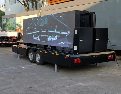 Buy Outdoor P5 P6 Trailer Led Display Screen from Shenzhen Maxcolor ...