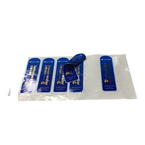 Buy Personalised Oblong Double Side Sticker Mineral Water Bottle ...