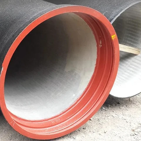 Buy Pipe Fitting Puddle Flange Pipe Astm Ductile Iron Round Ductile ...