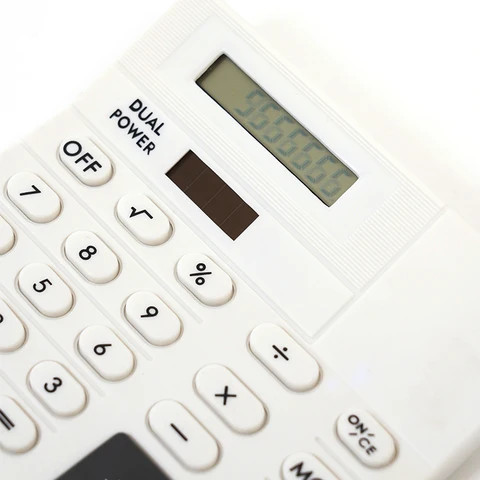 Buy Professional Calculating Machine 8 Digits Solar System Price ...