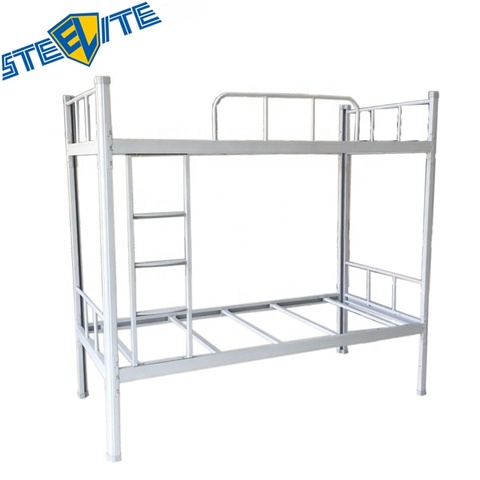 Buy School Furniture Dormitory Metal Frame Military Bed Iron Dorm Bunk ...