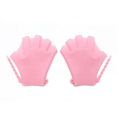 Buy Silicone Swim Gear Fins Hand Flippers Training Diving Gloves Webbed ...
