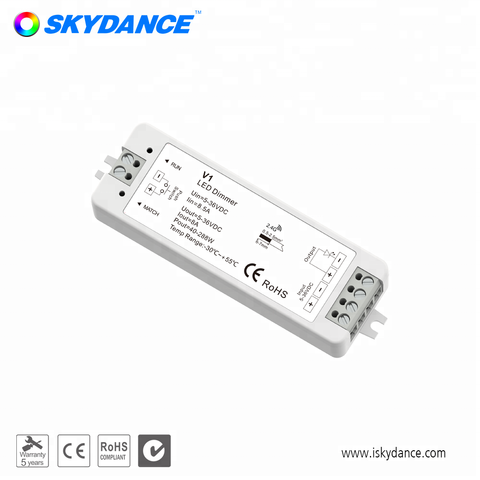 Buy Skydance V1 Knx Led Rf Dimmer Controller Push Dim Switch Constant ...