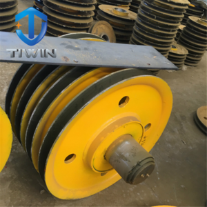 Buy Steel Wire Rope Sheave Pulley For Grab from Henan Tiwin Machinery ...