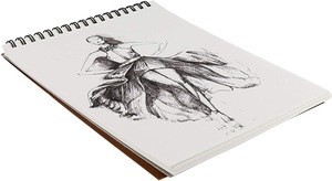 Buy Student White Drawing Paper Sketch Drawing Book Drawing Pad With ...
