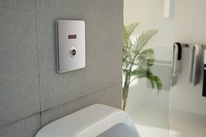 Buy Touch Free Auto Flushometer Infrared Sensor Urinal Flush Valve With ...