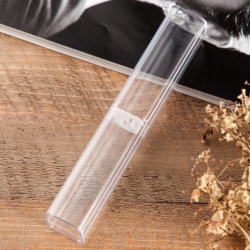 Buy Transparent Plastic Pen Case Gift Boxes For Office School Supplies ...