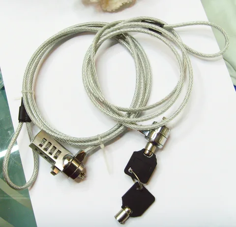 Buy Universal Steel Anti-theft Security Laptop Cable Lock With ...