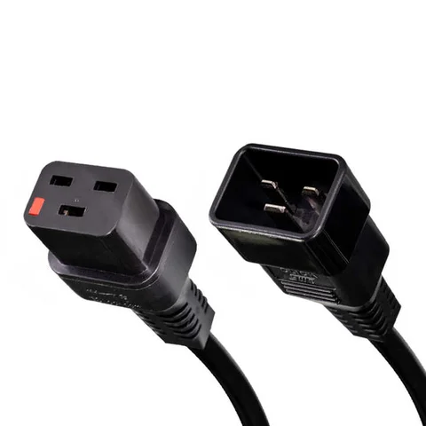 Buy Us Eu Socket Iec C20 To C19 ,15a 125v 250v Vde Computer Pdu Power ...