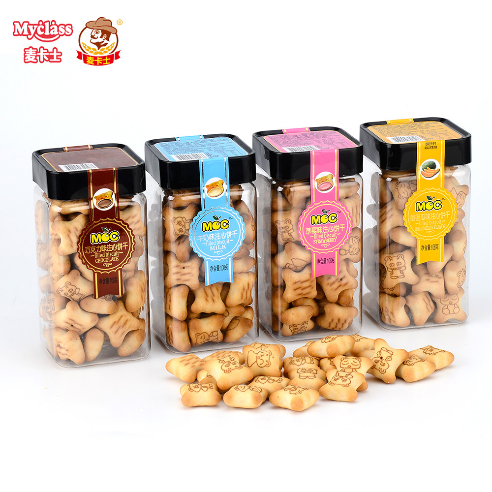 Buy Water Melon Flavor Sandwich Filled Biscuit Sweet And Crispy Hami ...