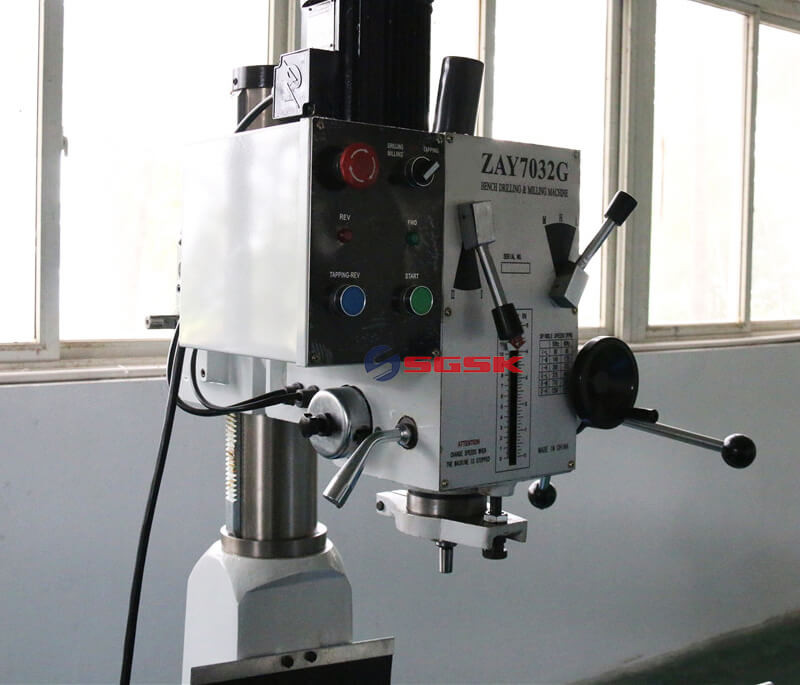 Buy Zay7032g Drilling Milling Machine Mini Mill Drill Precision Machine ...