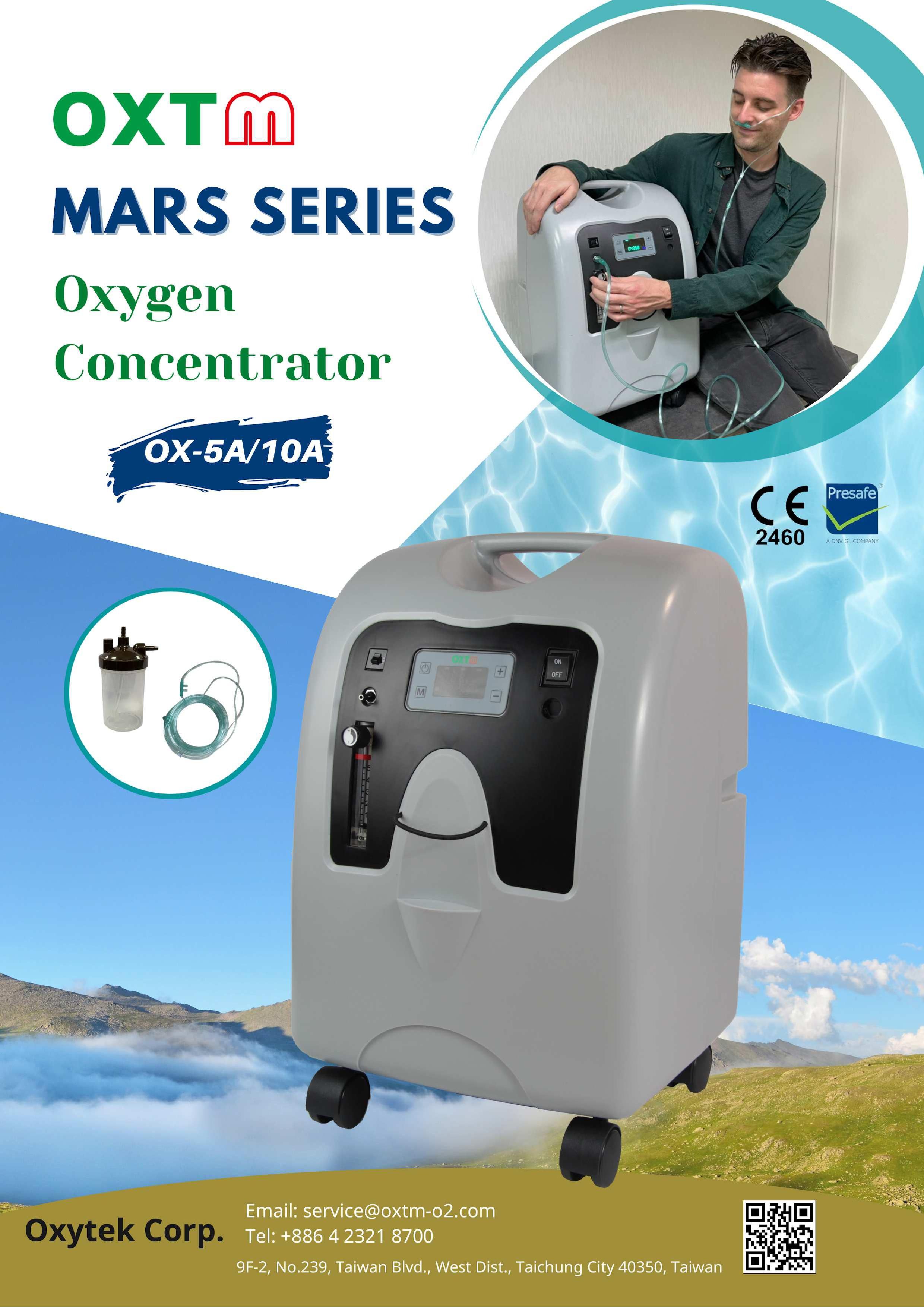 Buy Medical Oxygen Concentrator 5-10l - Mars from Oxytek Corp., Taiwan ...