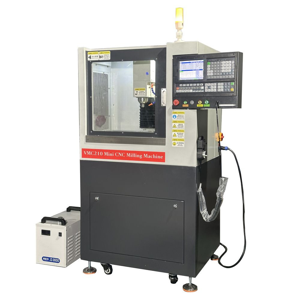 Buy Vmc210 Cnc Milling Machine Aluminum Steel Bt30 Spindle Mini Mill 12 ...