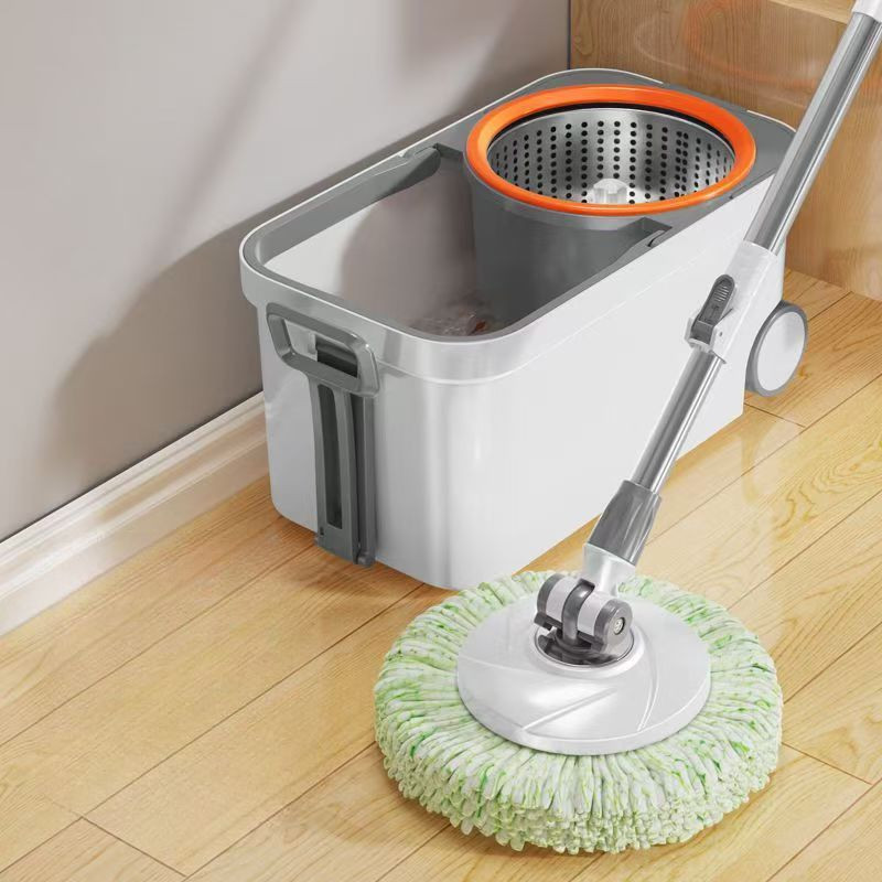 Buy Centrifugal Dual Drive 2 Wheels Water Spinning Rotary Mop Bucket ...