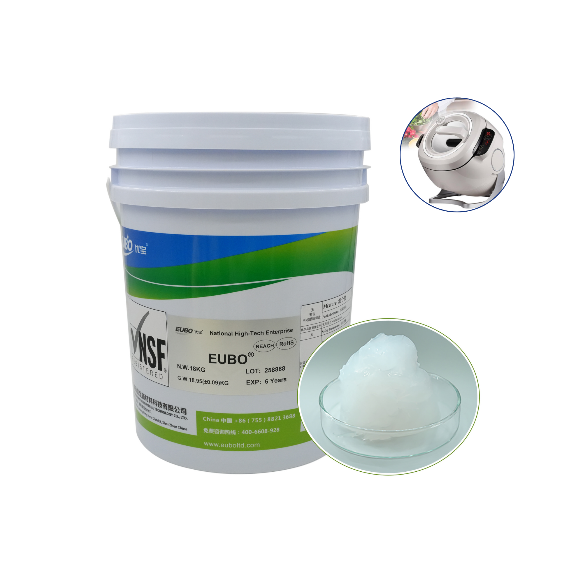 Buy Eubo High-performance Grease For Automatic Cooking Machine Heat ...