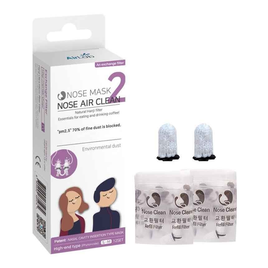 Buy Nose Mask Nose Air Clean 2 Replacement Filter (ft-st-s&m ,ft-st-l ...